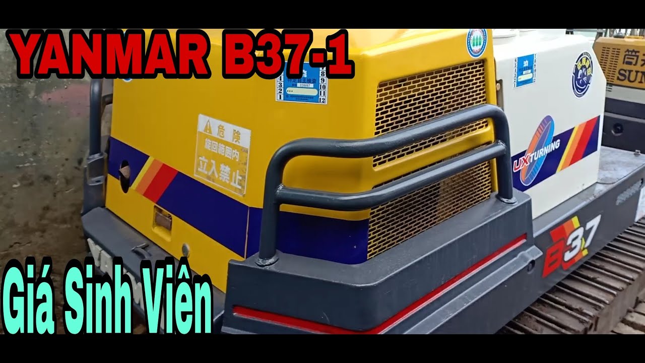 YANMAR B37-1 Có Cabin Xích Sắt Giá Sinh Viên/Hải Đăng Vlog - YouTube