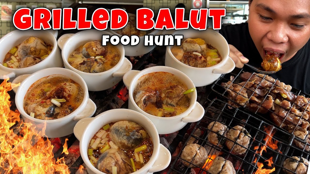 Grilled Balut Ala Vietnam + Thai Chicken Claypot | Food Hunt - YouTube