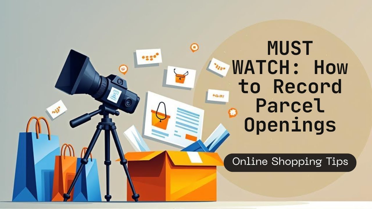 MUST WATCH: How to Record a Parcel Opening Video for Online Purchases ...