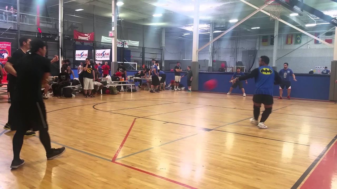 Elite Dodgeball :: Gotham Dodgeball vs. Power Lords - YouTube