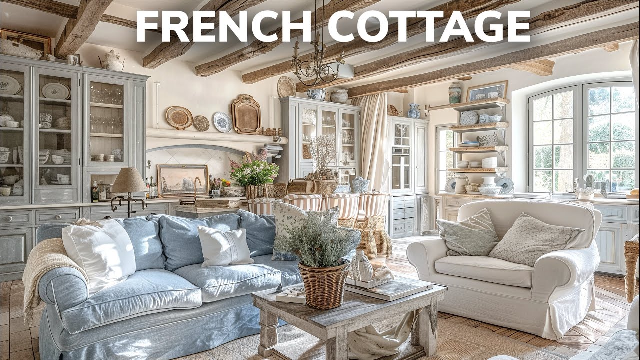 Cozy Cottage in the French Riviera Interior Design Ideas - YouTube