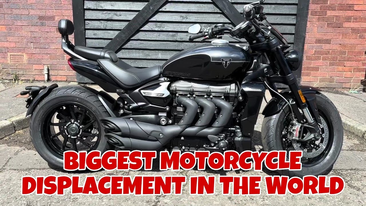 TRIUMPH NEW ROCKET 3 STORM GT | BIGGEST MOTORCYCLE DISPLACEMENT IN THE ...