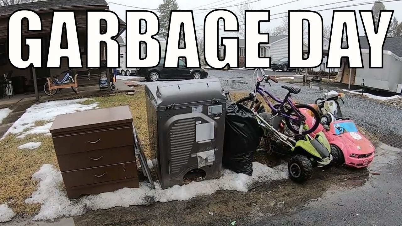 TRASH PICKING DAY Spring Cleaning Has Begun! Trash Picking Ep. 121 ...