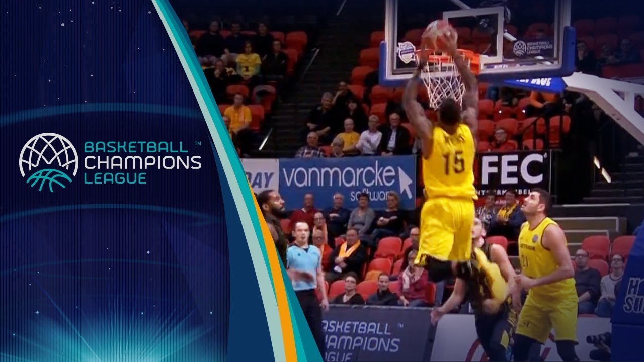 Myers' big follow-up dunk v Aris! - YouTube