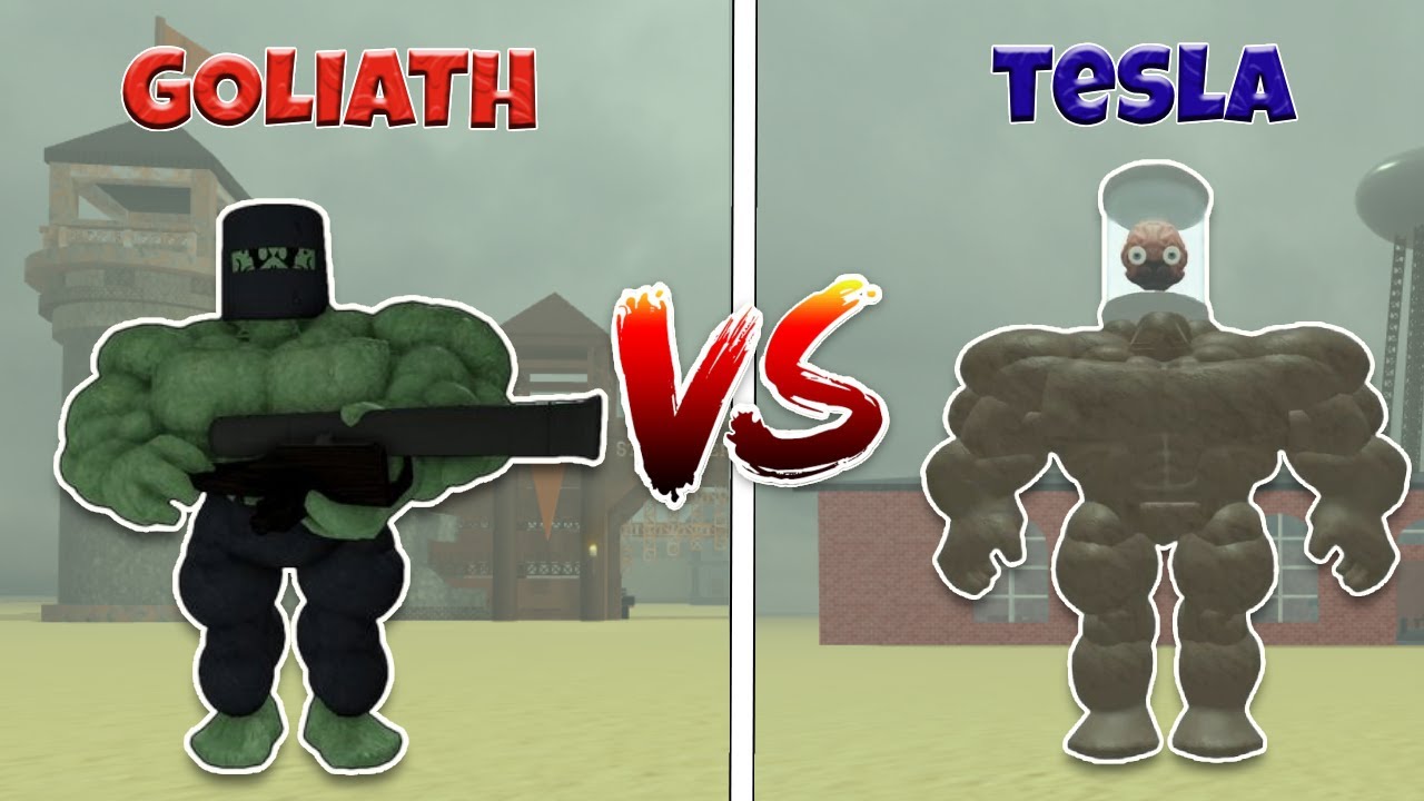 Dead Rails Goliath and His Knights vs Tesla - YouTube