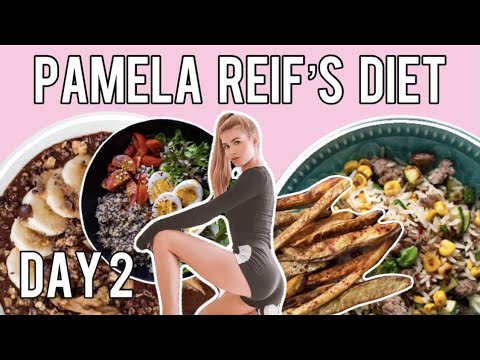 WHAT I EAT IN A DAY-Pamela Reif's diet (PAM APP) Food Review+Cooking ...