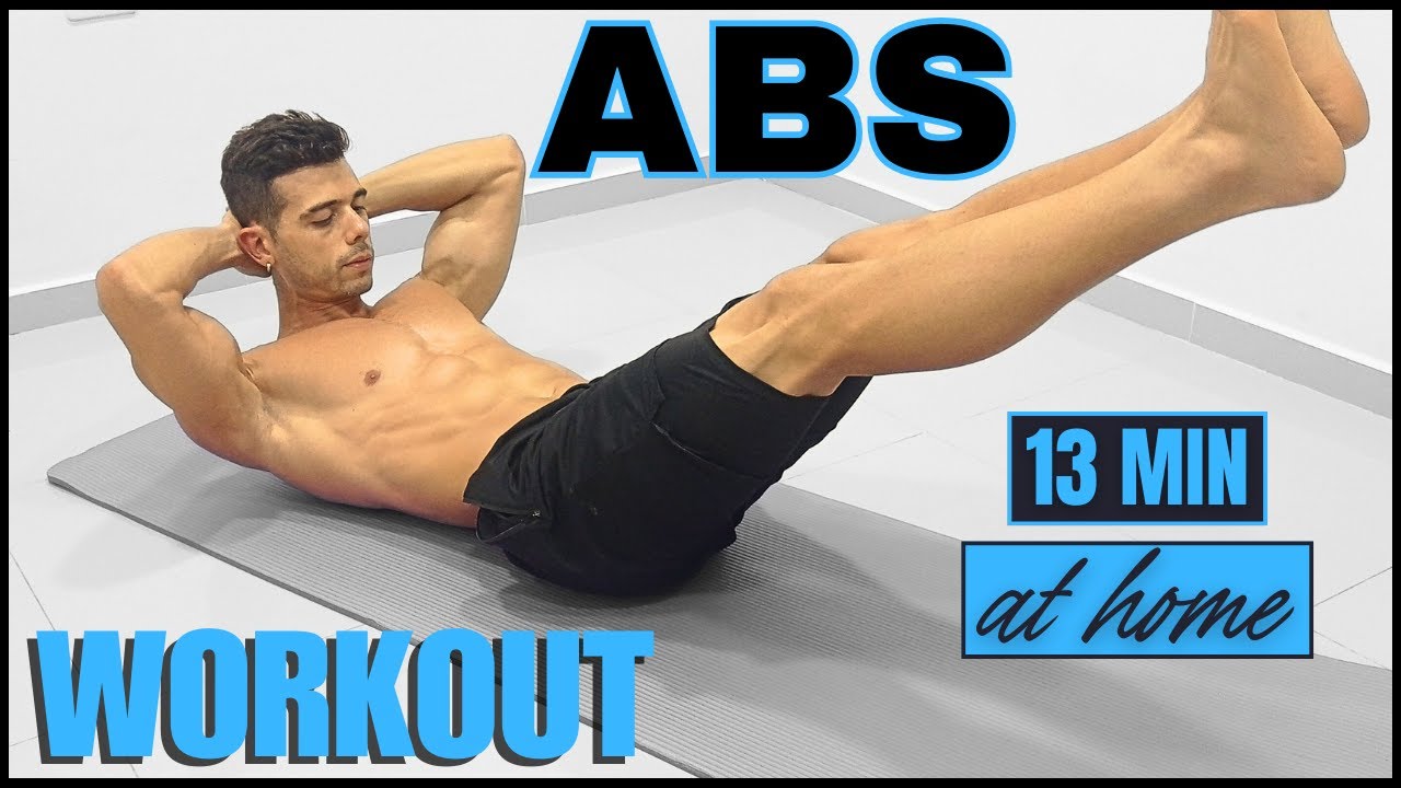 ABS WORKOUT At Home 13-MIN 🕛 | No repeats | Short Rests⚠️ - YouTube