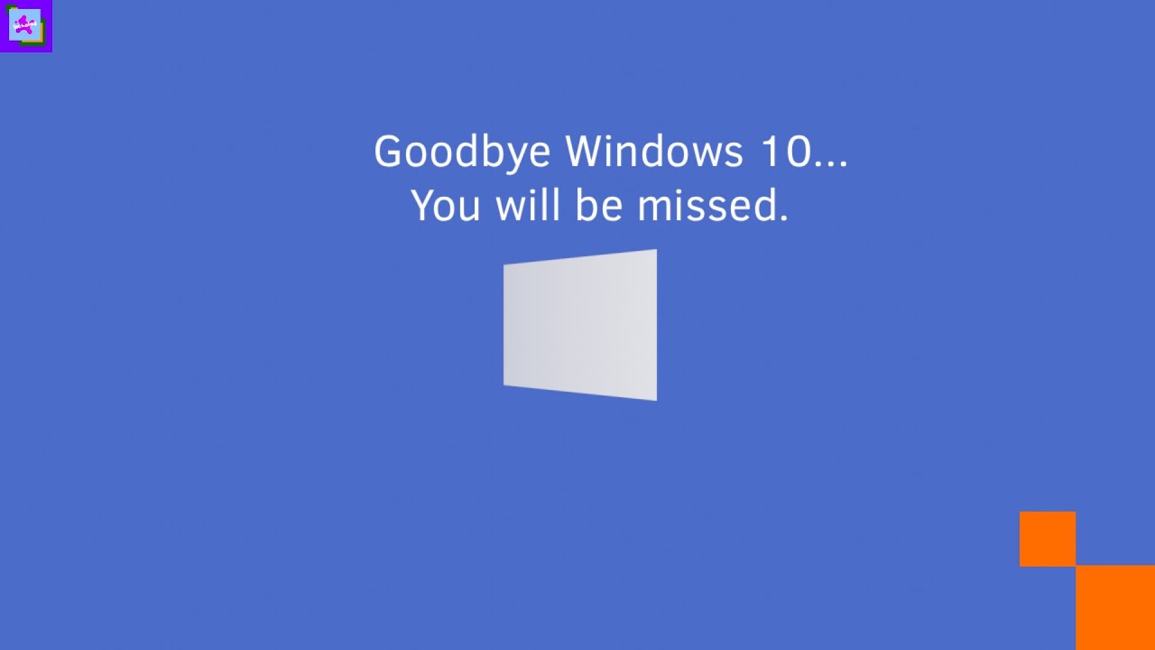 Windows 10 End Of Life Animation | October 14, 2025 - YouTube