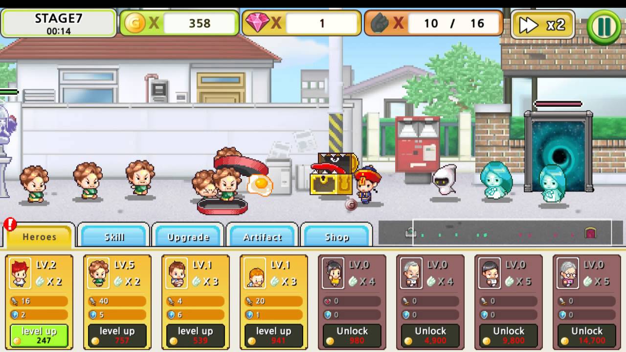 Dots Family: Heroes Gameplay IOS / Android - YouTube