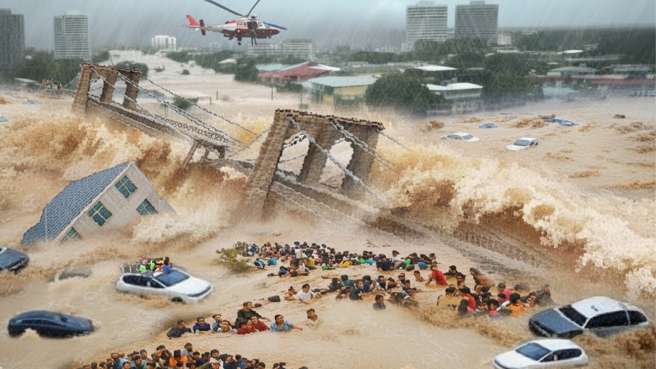 No Mercy — 695,000+ Forced to Flee as CHINA'S Mega Dam Fails, Floods ...