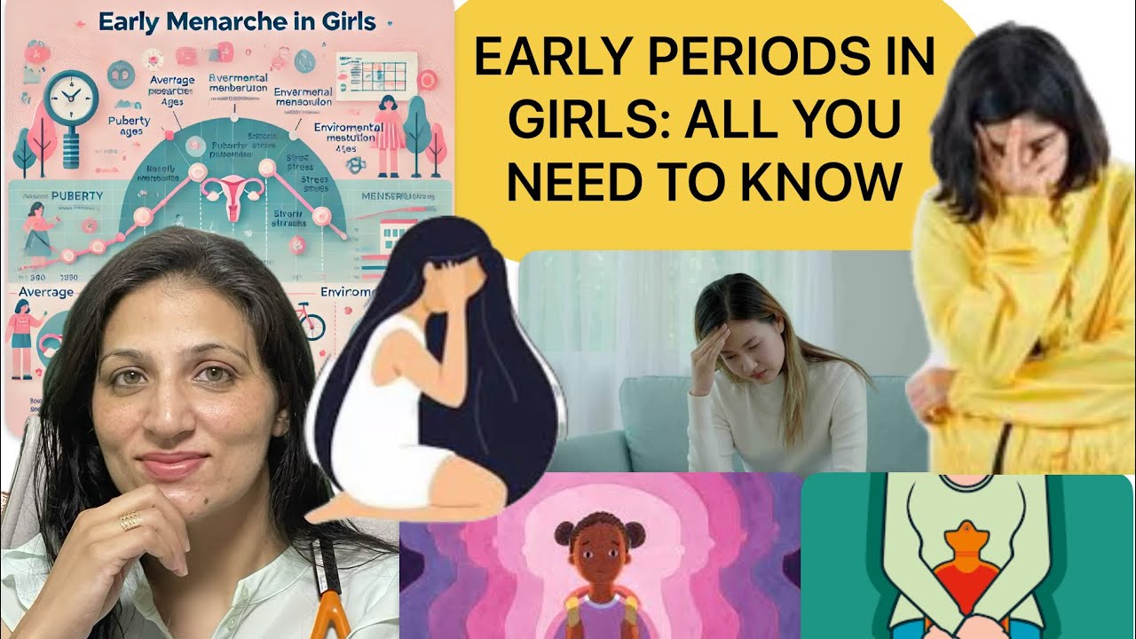 Early periods in girls: Causes, challenges and Solutions - YouTube