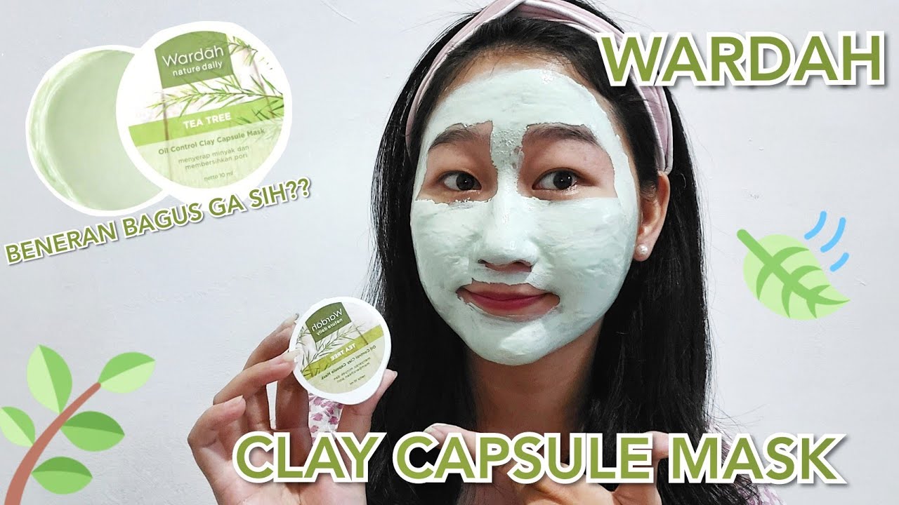 REVIEW : TEA TREE CLAY CAPSULE MASK - WARDAH - YouTube