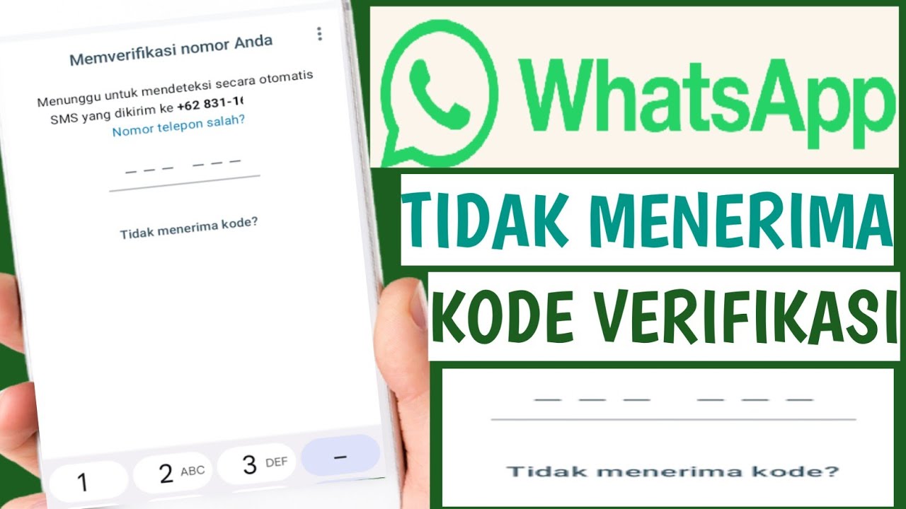 cara mengatasi whatsapp tidak menerima kode verifikasi - YouTube