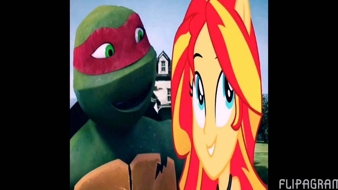 TMNT And MLP Genie in a Bottle - YouTube
