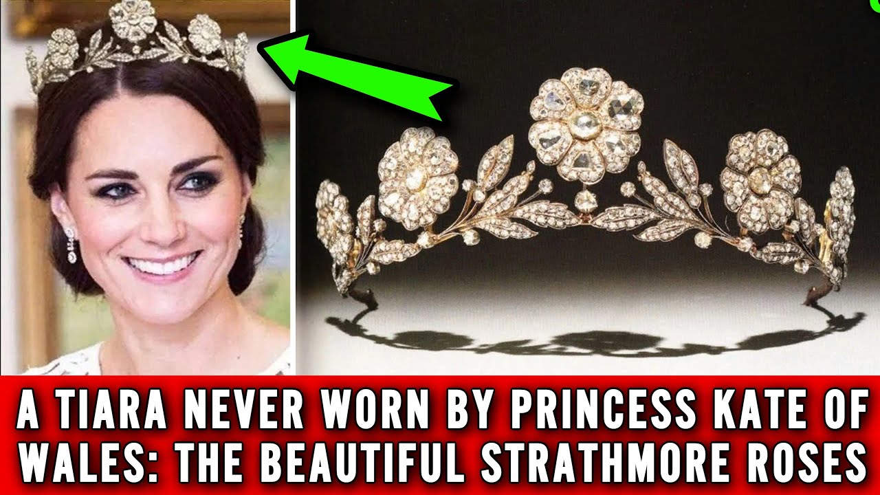 A TIARA NEVER WORN BY PRINCESS CATHERINE of Wales the beautiful ...