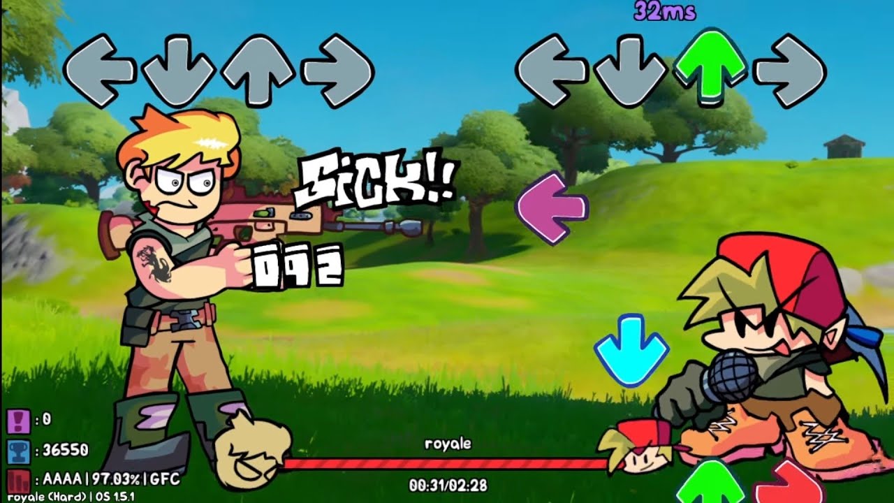 Friday Night Funkin' VS Tordnite [Tord Plays Fortnite] FNF MOD - YouTube