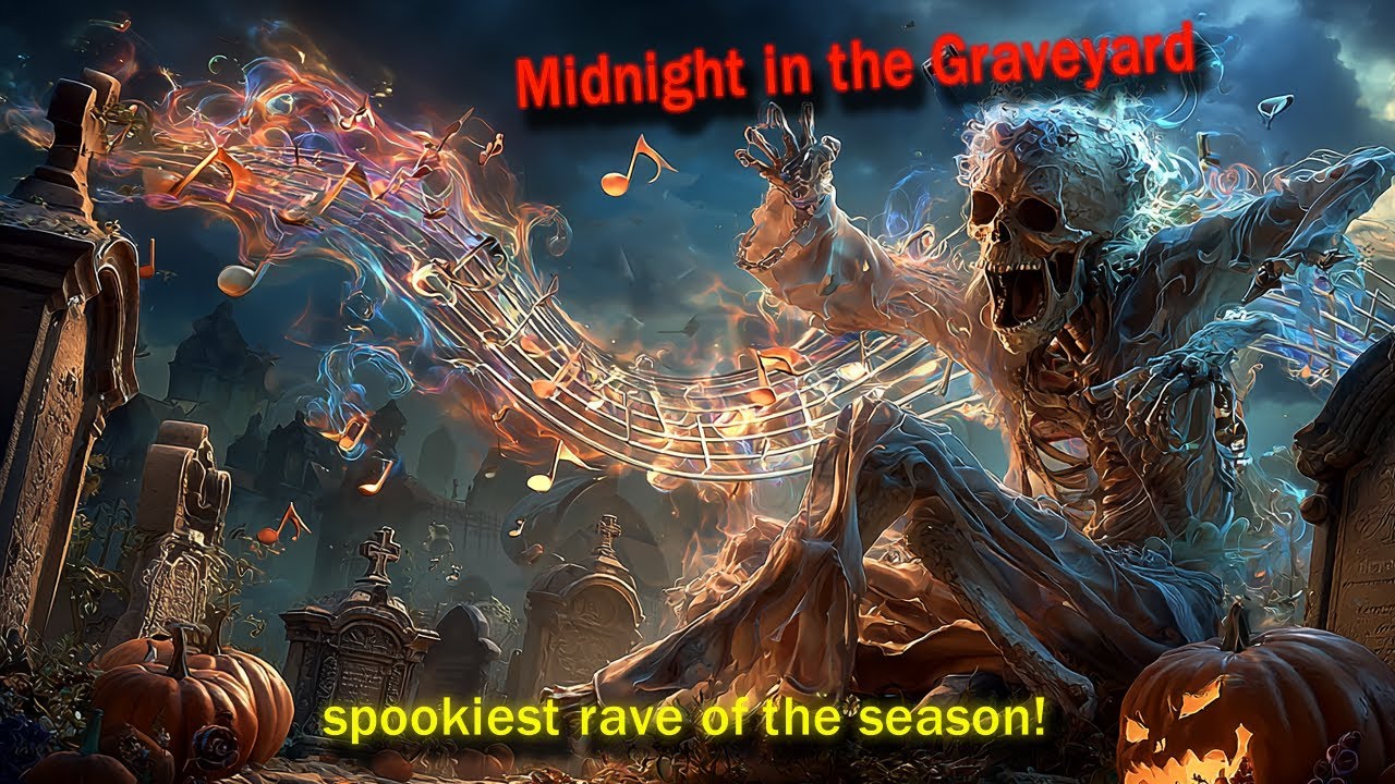 Midnight in the Graveyard : Dive into the spookiest rave of the season ...