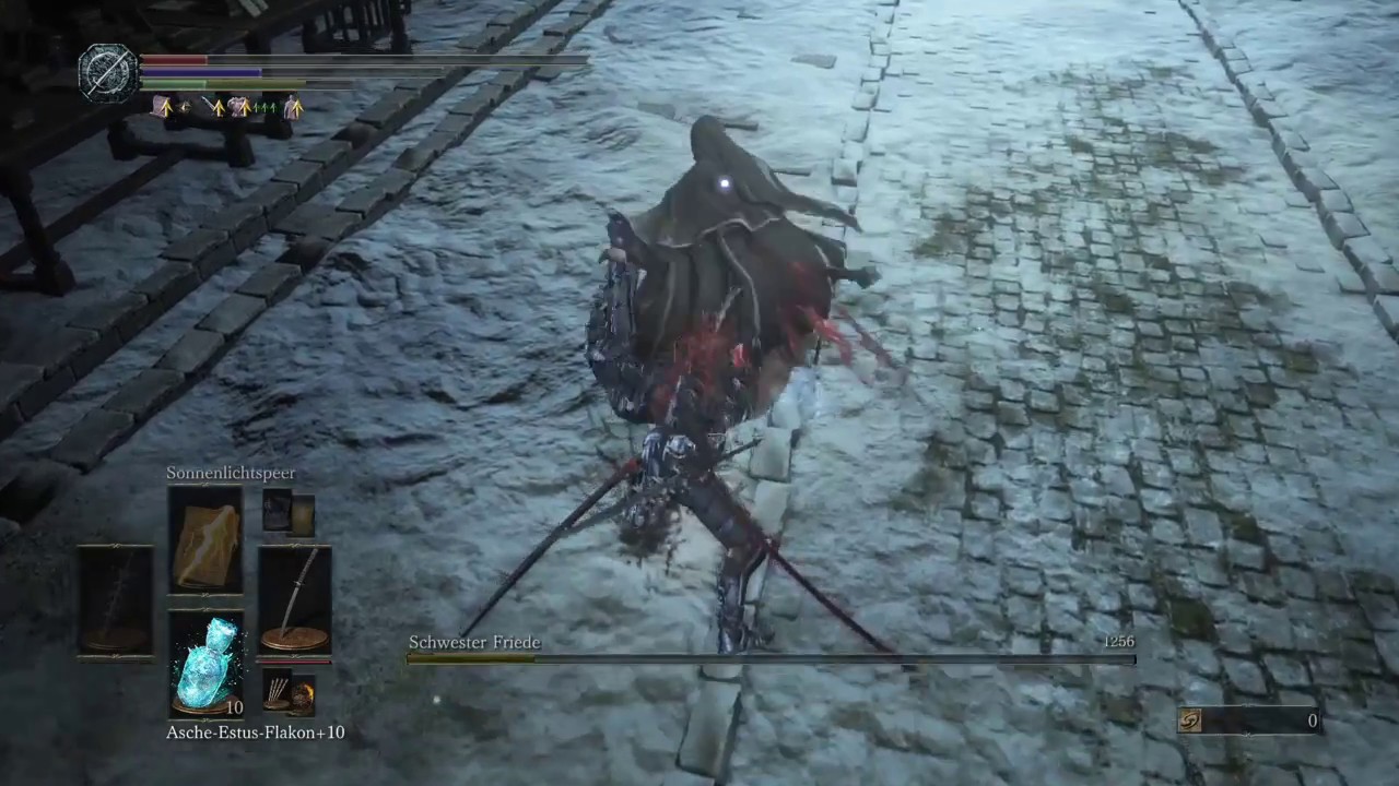 DS3 SOLO, NO DAMAGE DLC Part 01 - Sister Friede & Father Ariandel - YouTube