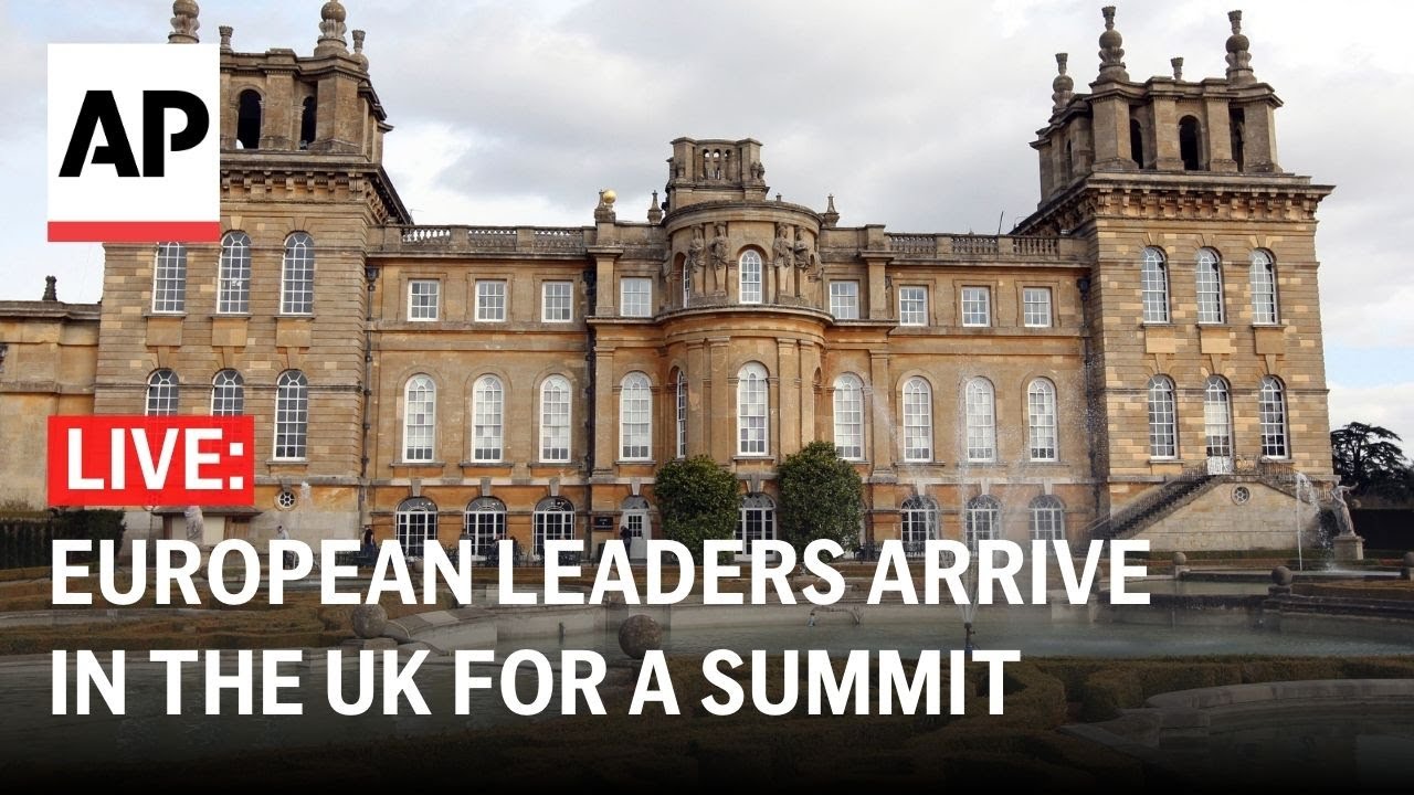 LIVE: UK hosts a summit of European leaders - YouTube