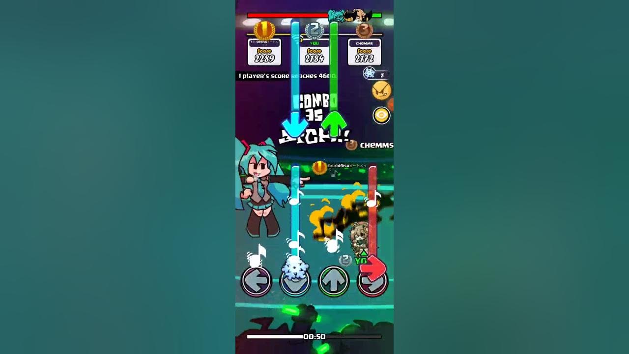 Beating Bosses Fnf Mobile Beat Battle Full Mod Fight No Commentary Youtube