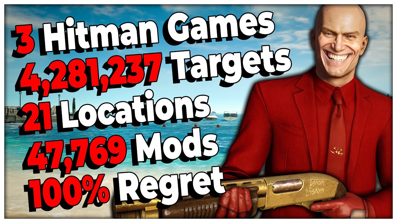 I Eliminated 100% of Every Single NPC in Hitman, Hitman 2 and Hitman 3 ...