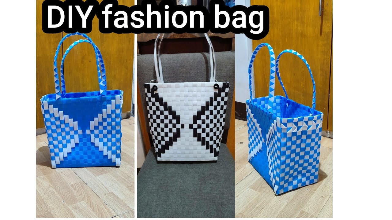 DIY bayong bag yakap style #best_out_of_waste #home_project #fashion ...