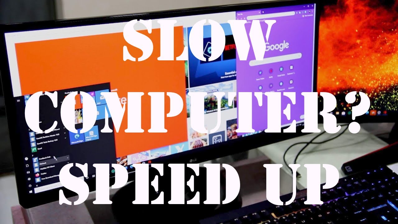 Slow Computer? Speed up with minimum hardware upgrade - YouTube