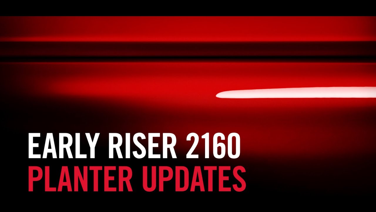 Early Riser 2160 Planter Updates - Model Year 2026 - YouTube