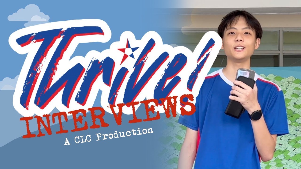 Thrive Interviews | CLC's Thrive Mental Well-being Week 2023 - YouTube