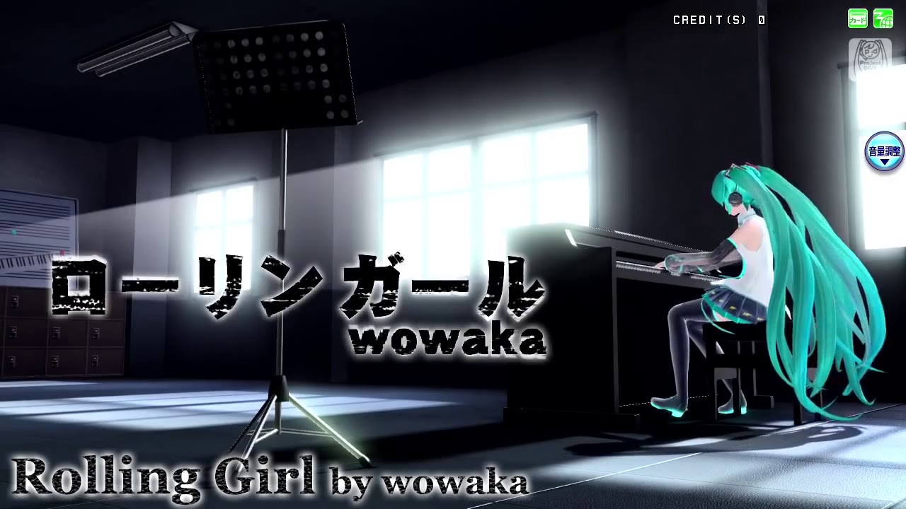 Hatsune Miku - Rolling Girl (wowoka) music video - YouTube