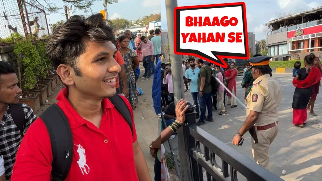Ganpati Visarjan Mein Police Ke Dande | Pramod Rawat - YouTube