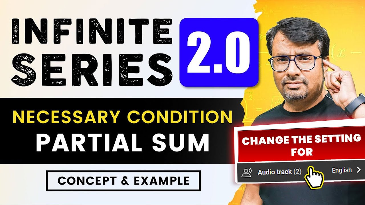 Infinite Series - Necessary Condition for Convergence Of Infinite ...