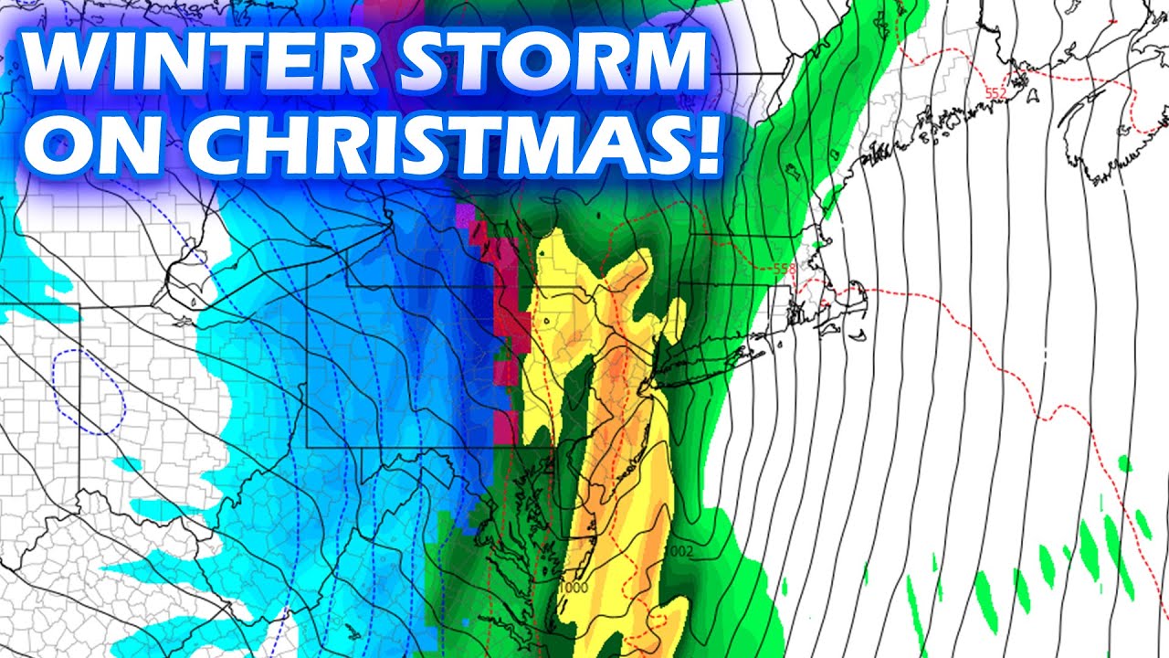 WHITE CHRISTMAS FORECAST THIS FRIDAY! - YouTube