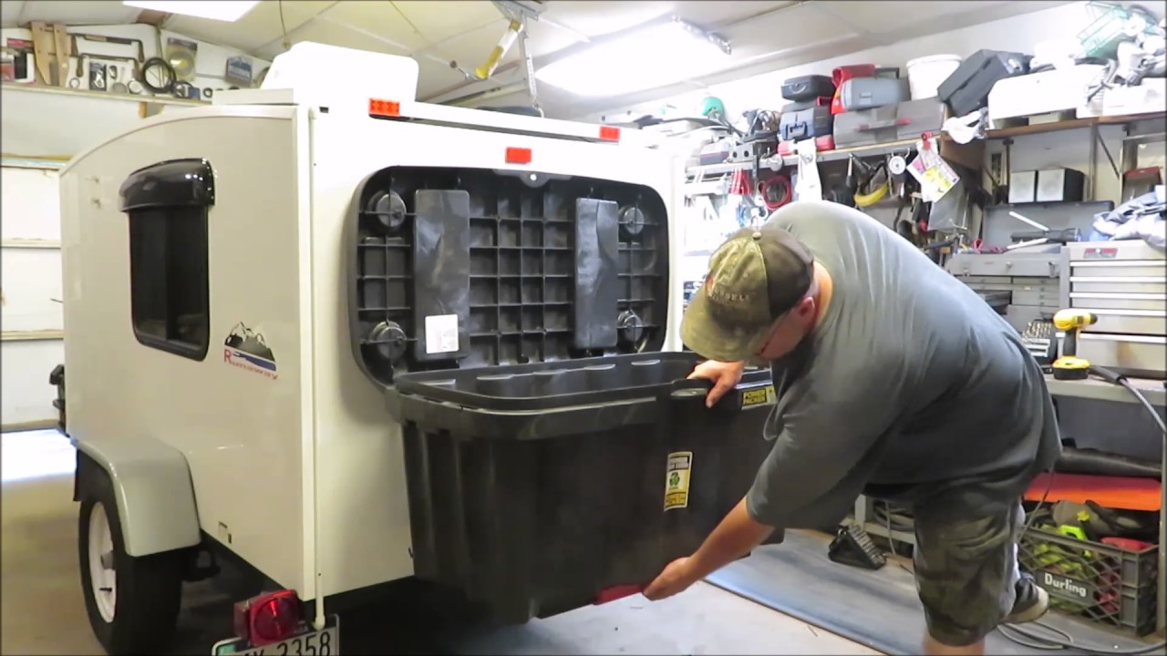 more work to the runaway camper - YouTube