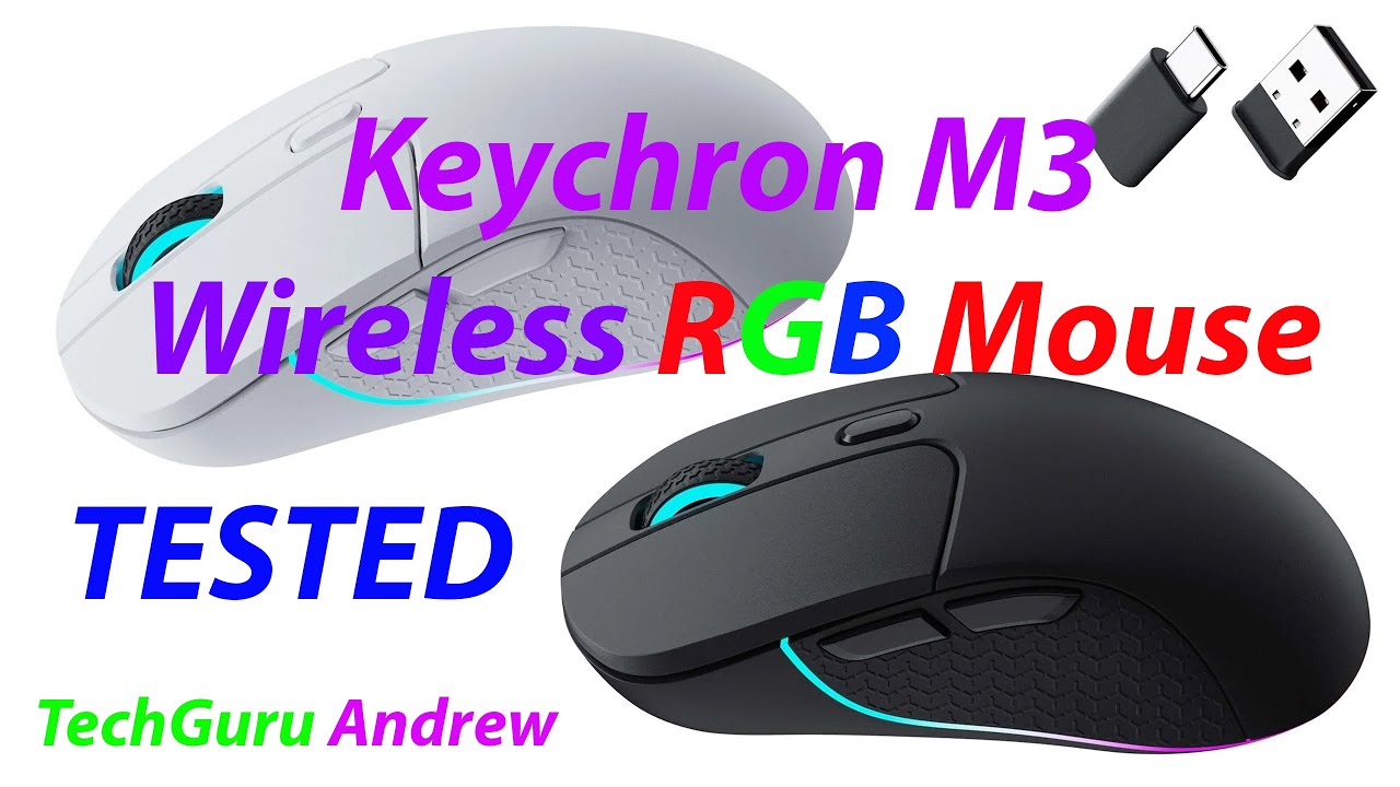 Keychron M3 Wireless RGB Mouse - YouTube