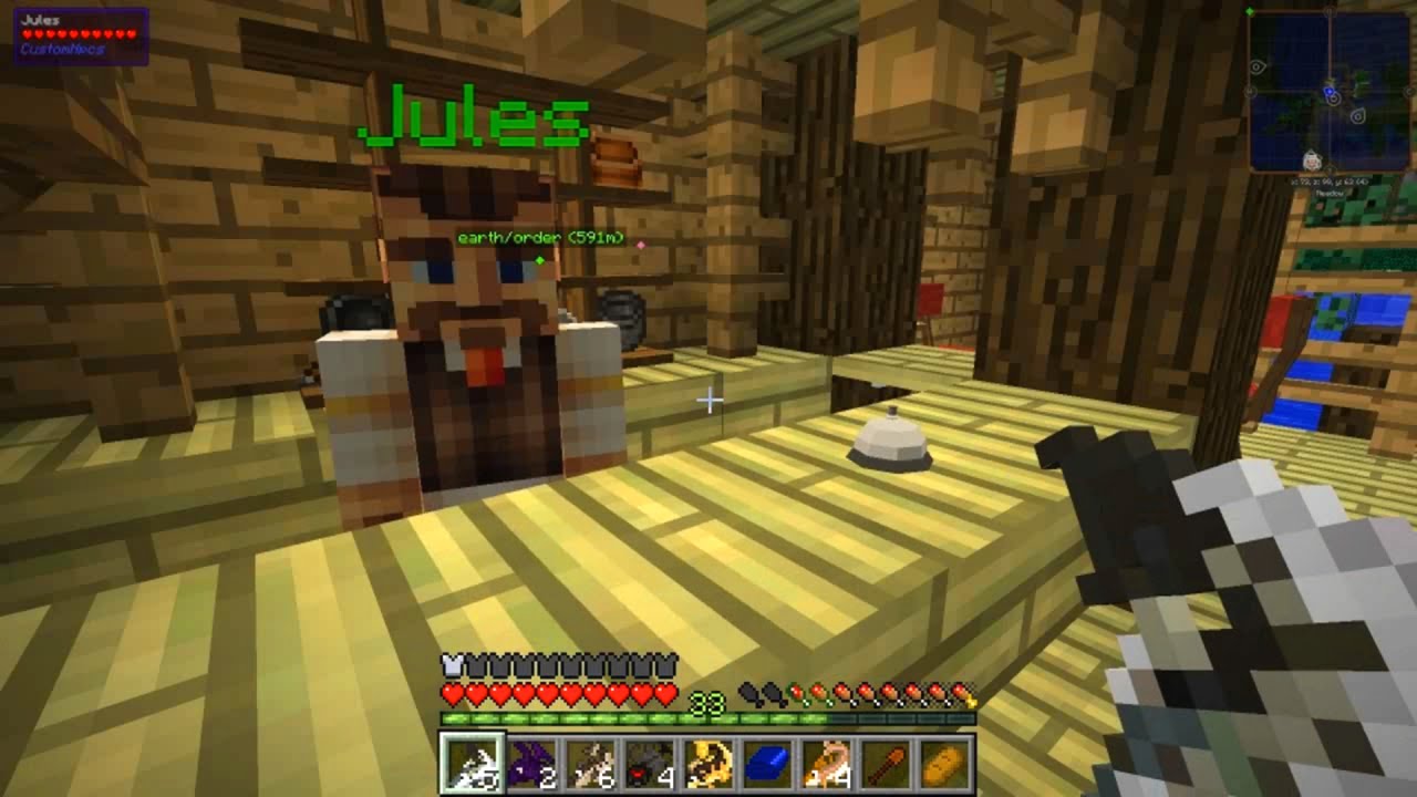 Etho's Modded Minecraft #4: Smart NPCs - YouTube