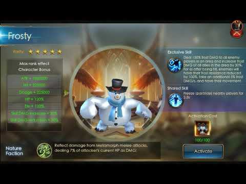 LEGACY OF DISCORD. FROSTY ACTIVATION AND RAGE 8 BILLION BR MARK - YouTube