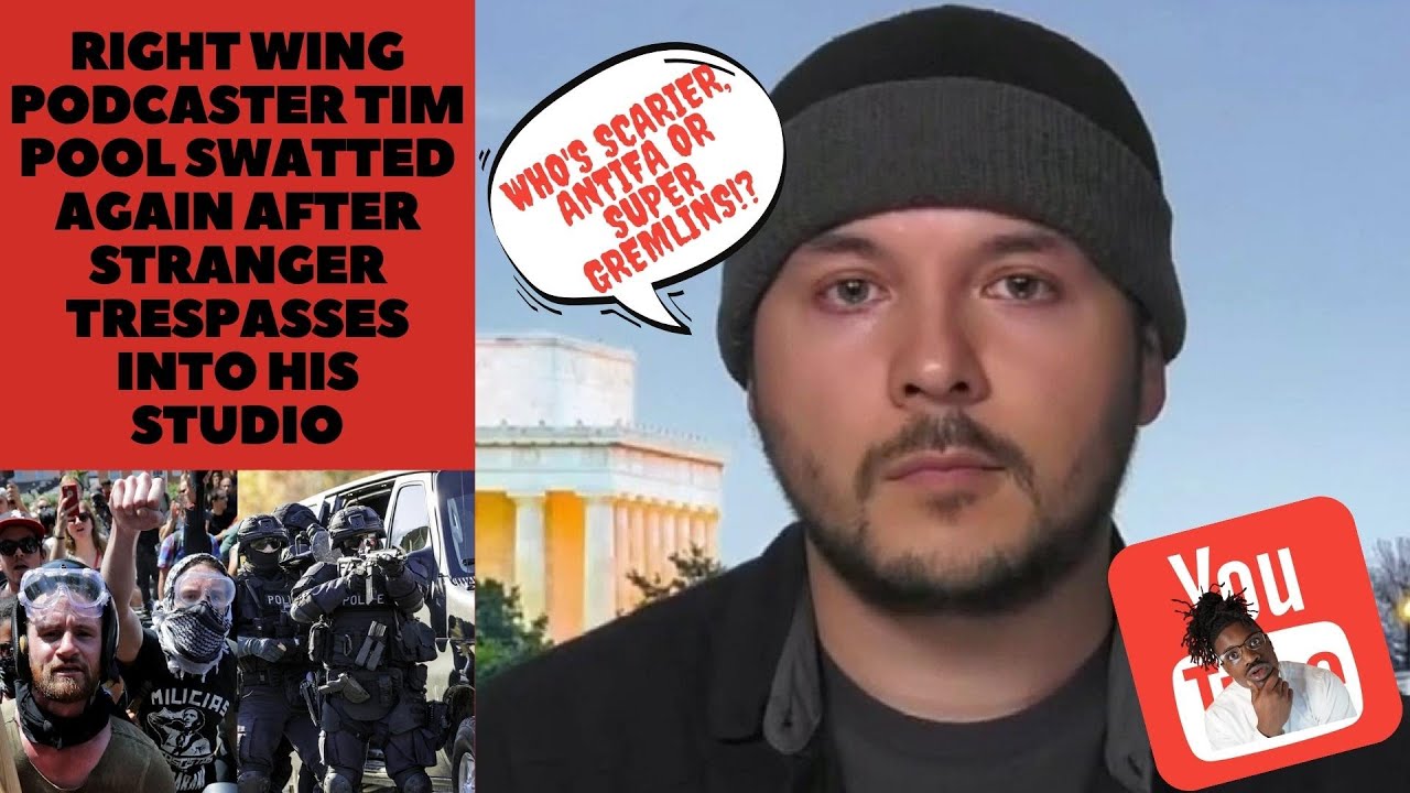 Right Wing Podcaster Tim Pool SWATTED Again After Stranger Trespasses ...