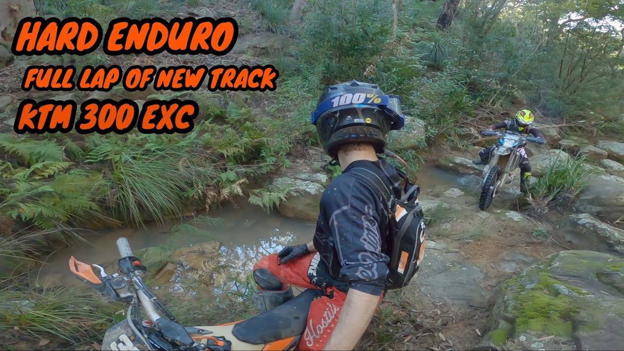 Full Lap Of The New Hard Enduro Track KTM 300 EXC - YouTube