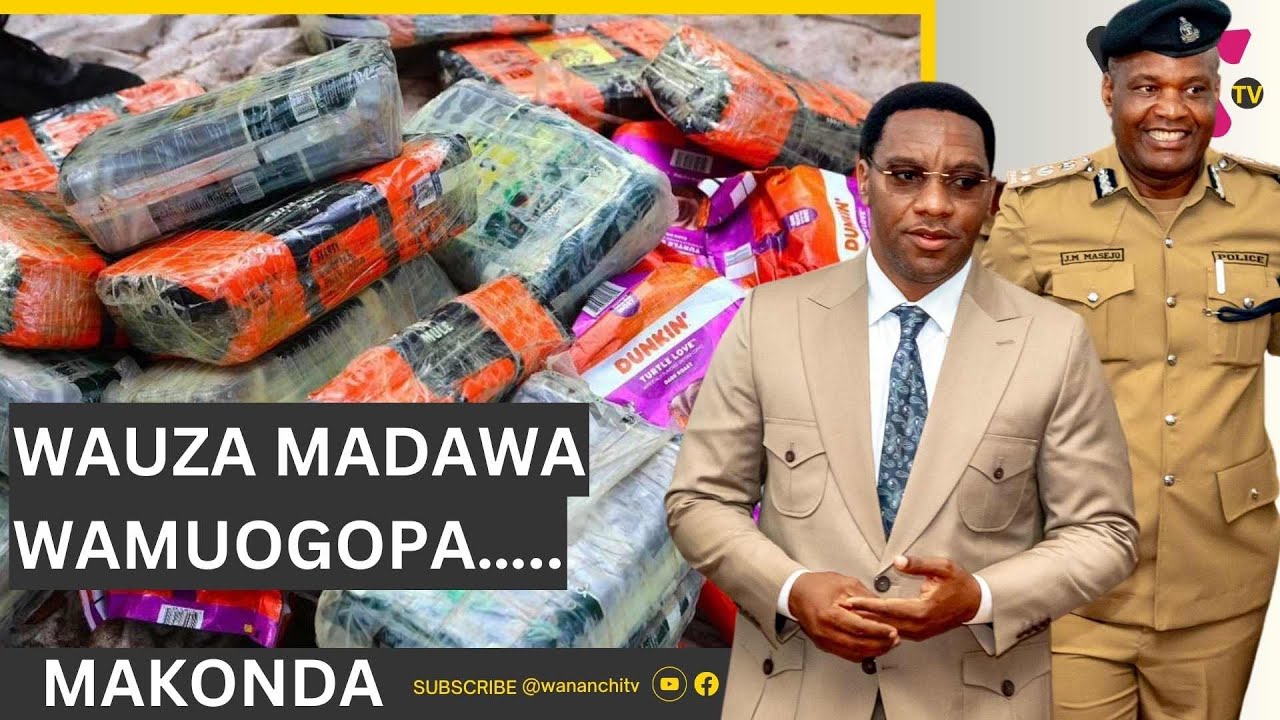 WAUZA MADAWA WAMUOGOPA Makonda \ ASHIKILIA VITA MADAWA YA KULEVYA ...