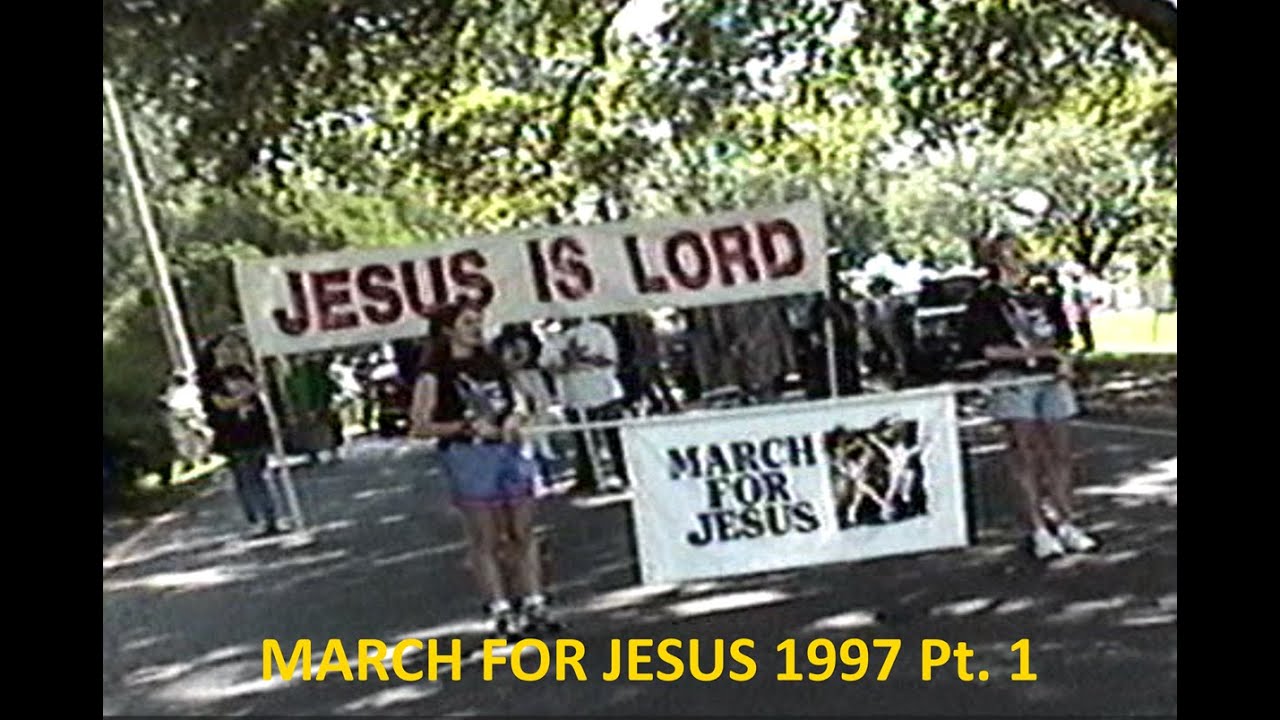 Pt.1 MARCH FOR JESUS PARADE 1997 (Baton Rouge, La.) - YouTube