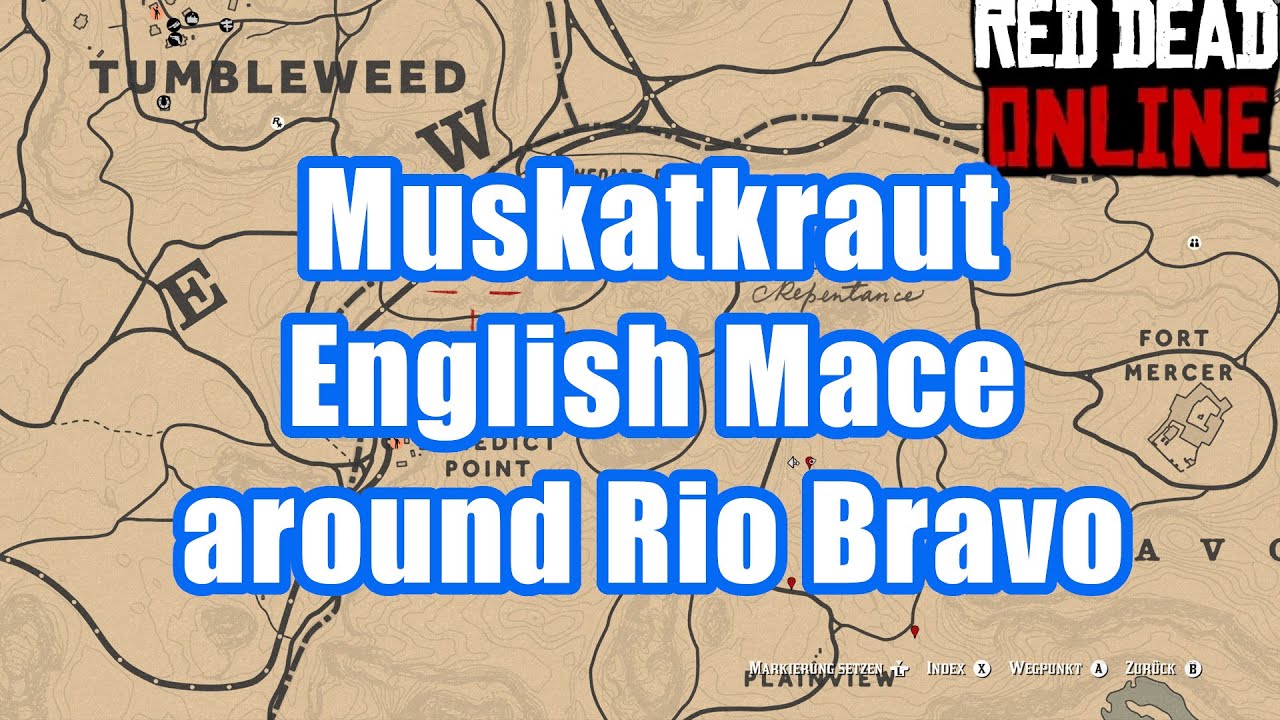 English Mace Muskatkraut around Rio Bravo Red Dead Redemption 2 Online ...