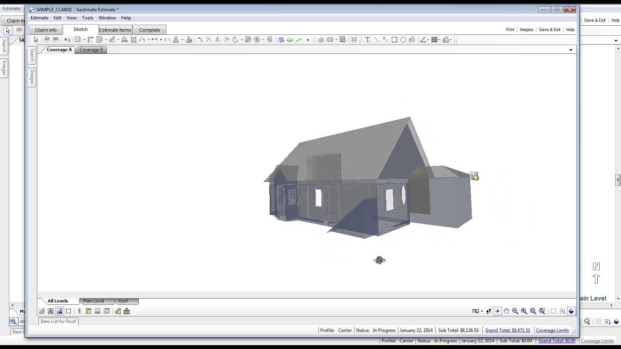 Snapshot of Xactimate - YouTube