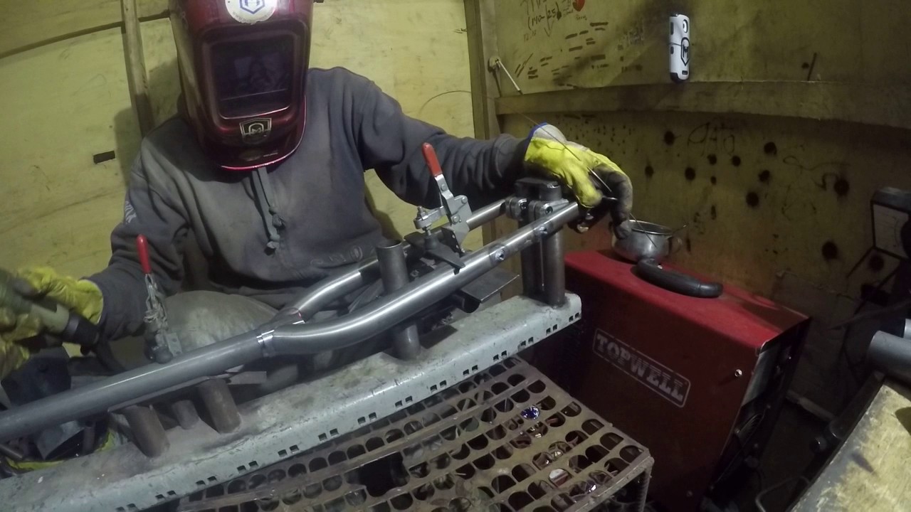 DC pulse TIG welding on bicycle structure with PROTIG TOPWELL - YouTube