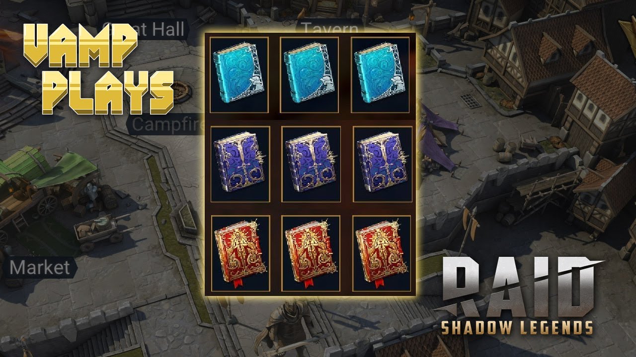 RAID: Shadow Legends | Skill Tomes | Vamp Plays - YouTube