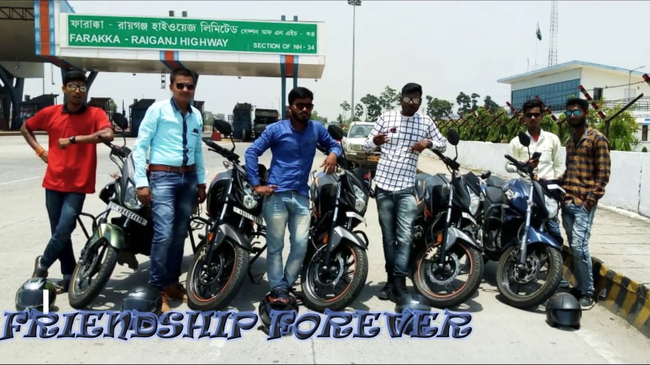 Friendship forever 💞 Long drive with friends 🏍💪 - YouTube
