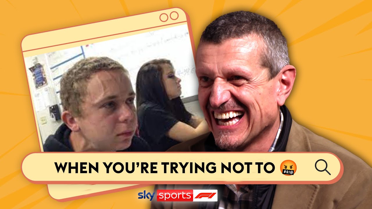 The ULTIMATE Guenther Steiner meme challenge! 😂📸 - YouTube