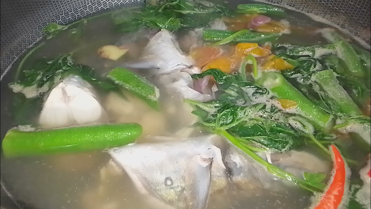 HOW TO COOK Laswa Recipe FISH SOUP AND VVEGETABLES HEALTHY FOOD - YouTube