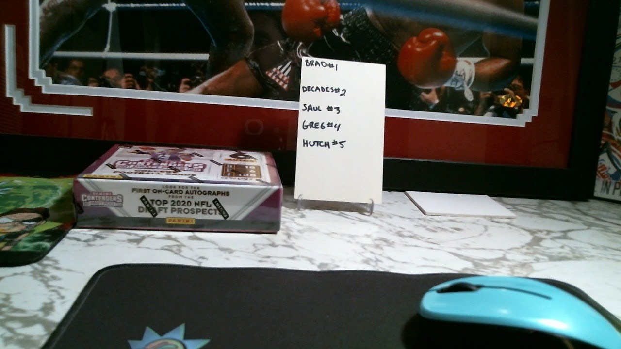 2020 Contenders PAP Box #3 and mini - YouTube