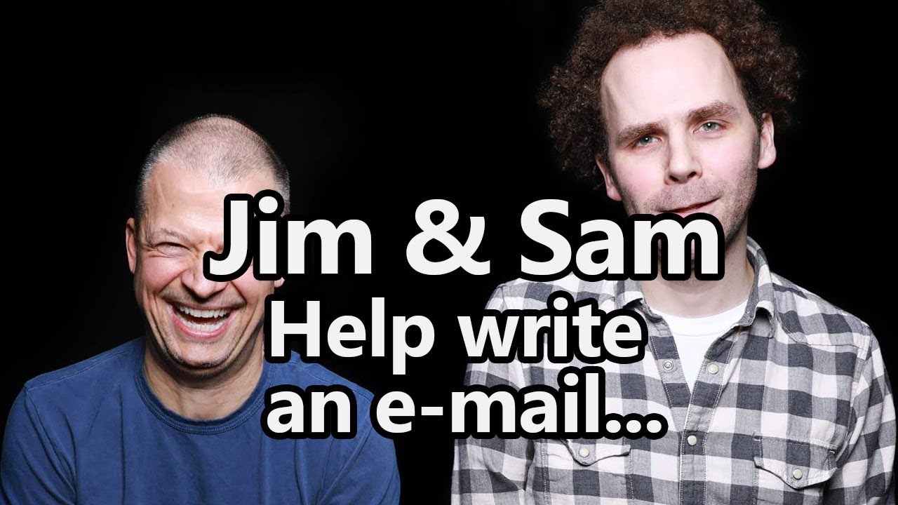 Jim & Sam Help Write An E-mail, End Up Having Fun With Soundboards ...